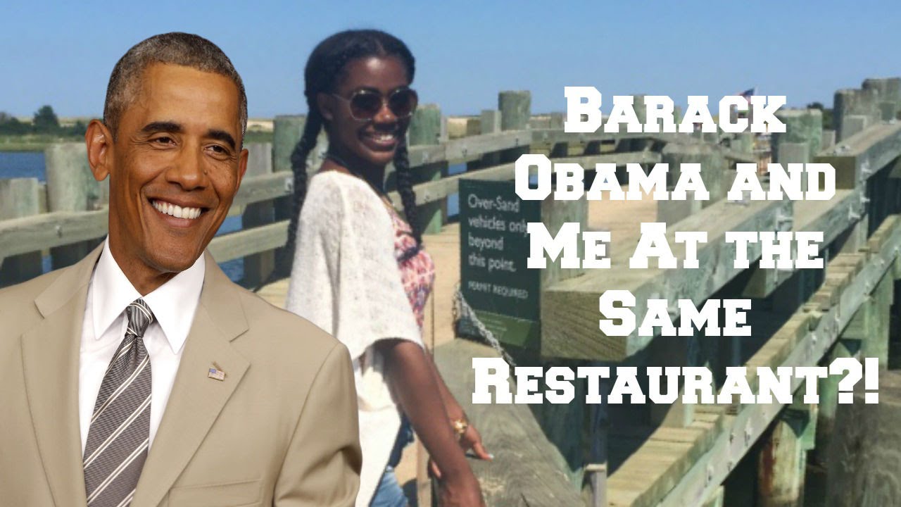 BARACK OBAMA & ME AT THE SAME RESTAURANT IN MARTHA'S VINEYARD - YouTube
