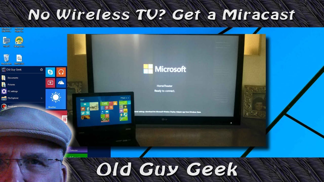 Broadcast to a TV Wirelessly - YouTube