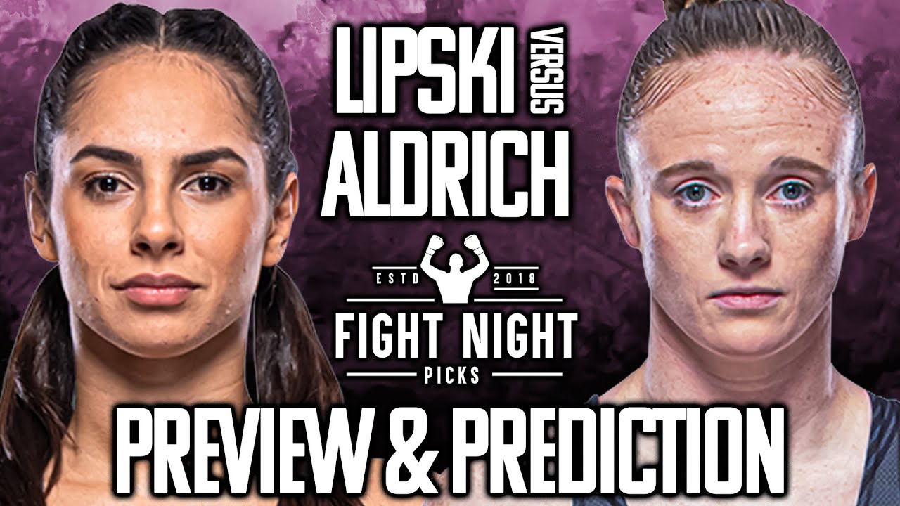 UFC Las Vegas: Ariane Lipski vs. JJ Aldrich Preview & Prediction - YouTube