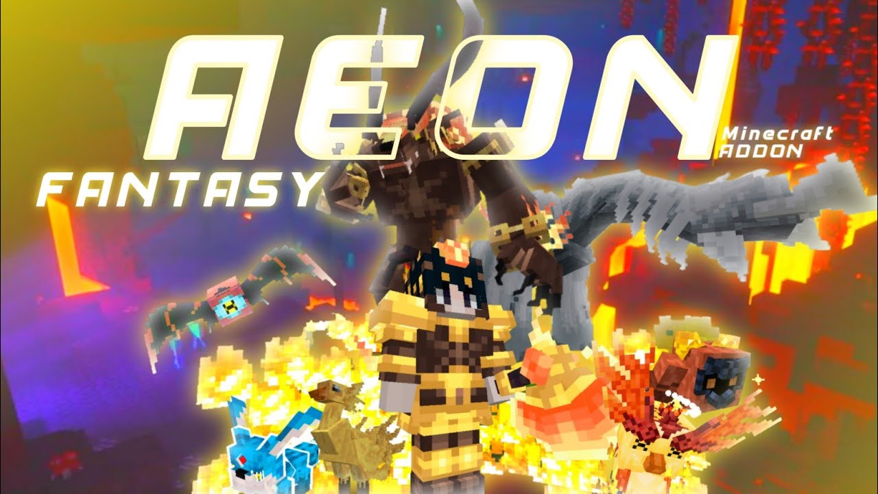NEW AEON FANTASY...| AEON FANTASY ADDON | MINECRAFT - YouTube