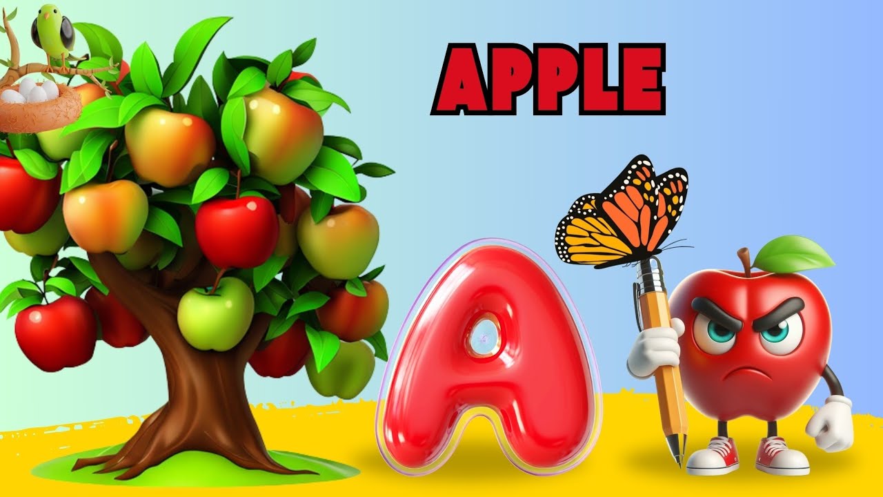 Jolly Phonics A-Z Songs || Alphabet Sounds with Lyrics || Learn ABC ...
