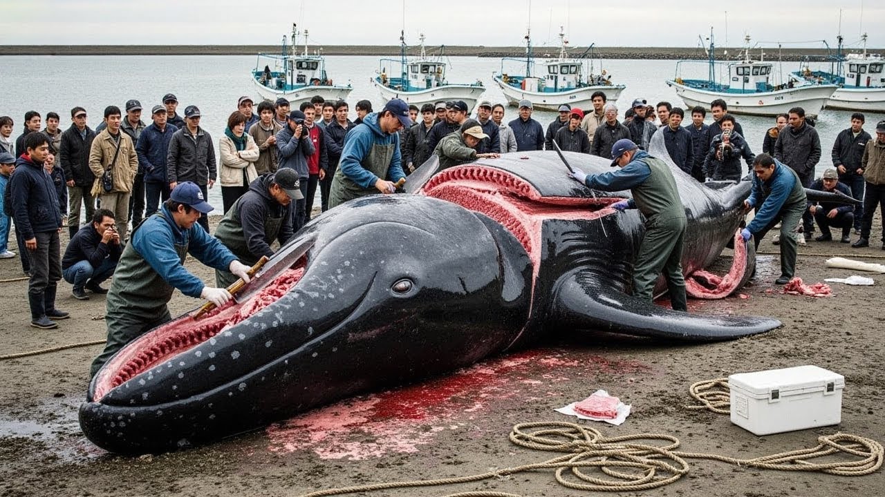 Incredible Whale Hunting and Slaughter – How Fishermen Catch Hundreds ...