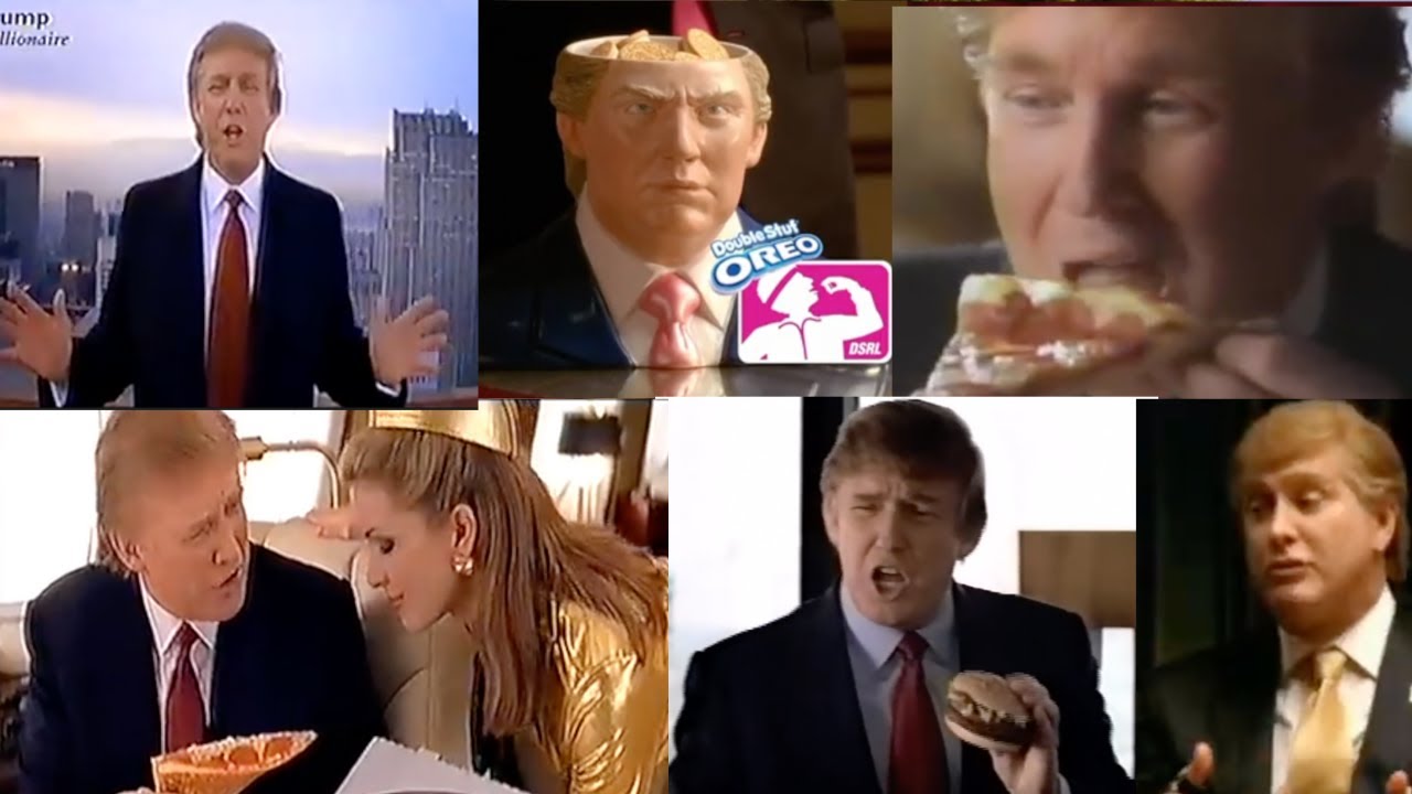 Donald Trump Commercials Compilation All Old Featured TV Ads Review ...