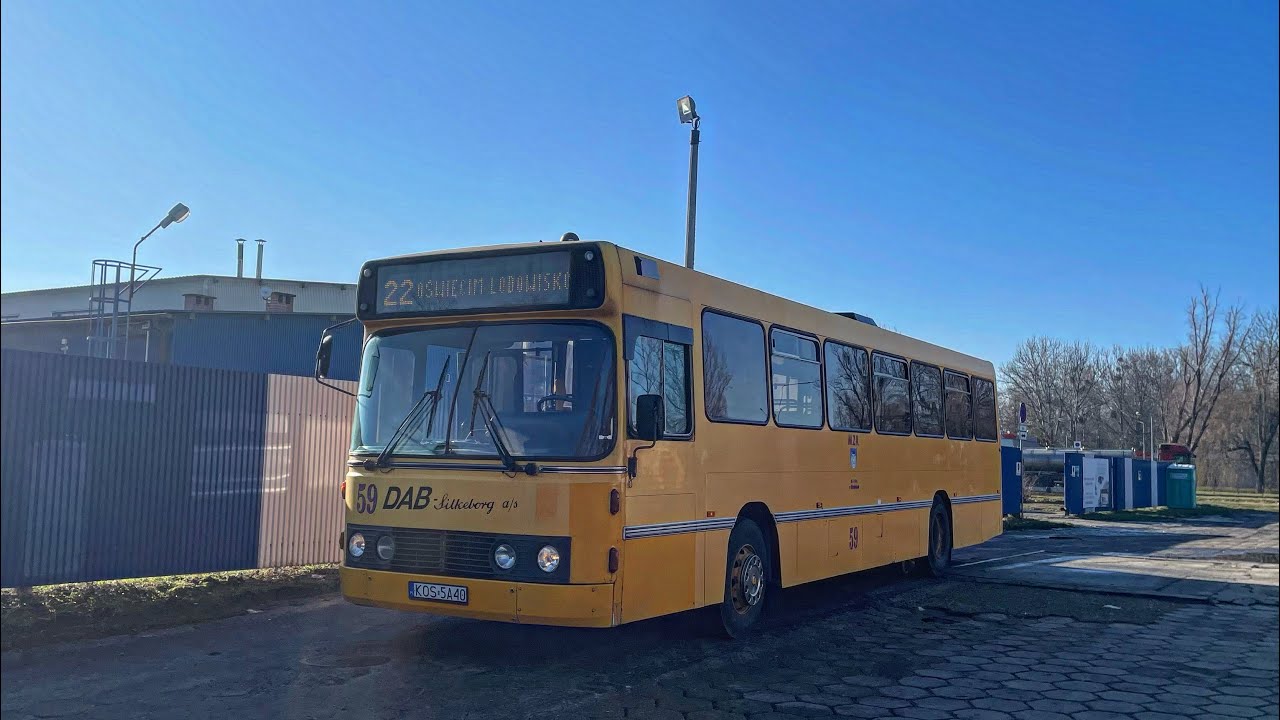 Dab 12-1200b #59 MZK OŚWIĘCIM 🎼ZF - YouTube