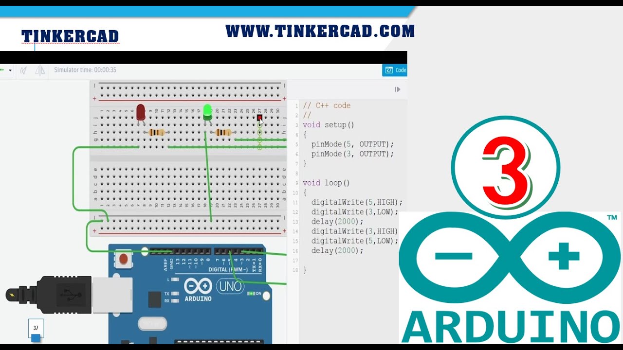 تعلم برمجة الاردوينو تحديث 2024 Ep3 Programming Arduino Arduino Youtube