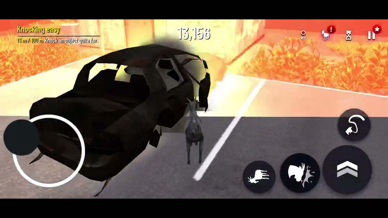 Watch out for this “normal” goat! Download goat simulator pocket ...