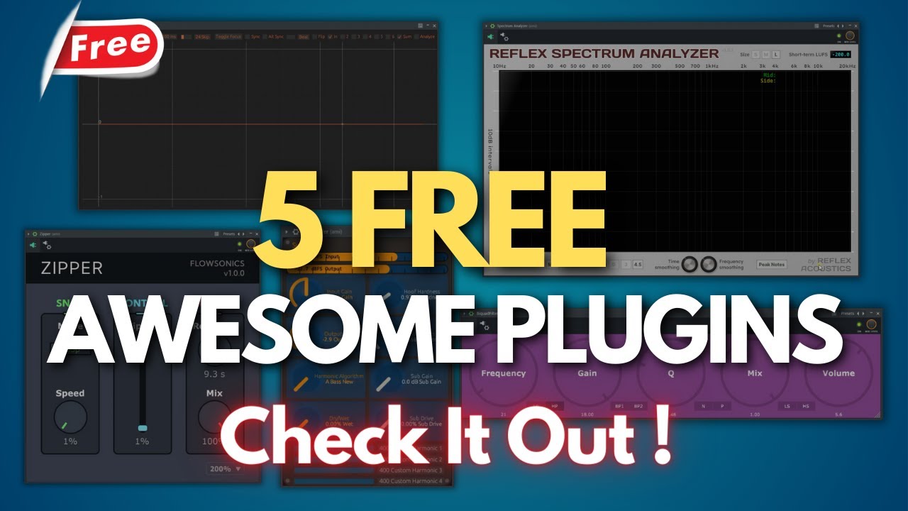 5 Free Interesting VST Plugins You May Like - YouTube