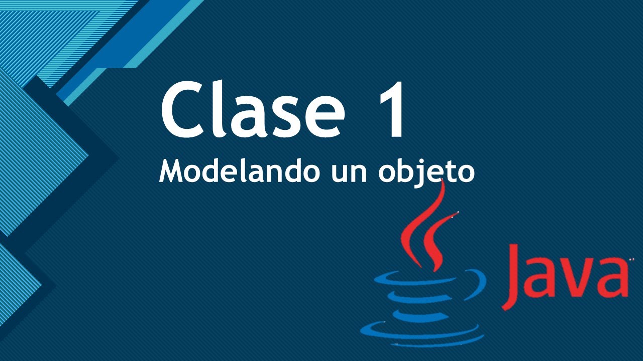Modelando objeto en java, clase principiante - YouTube