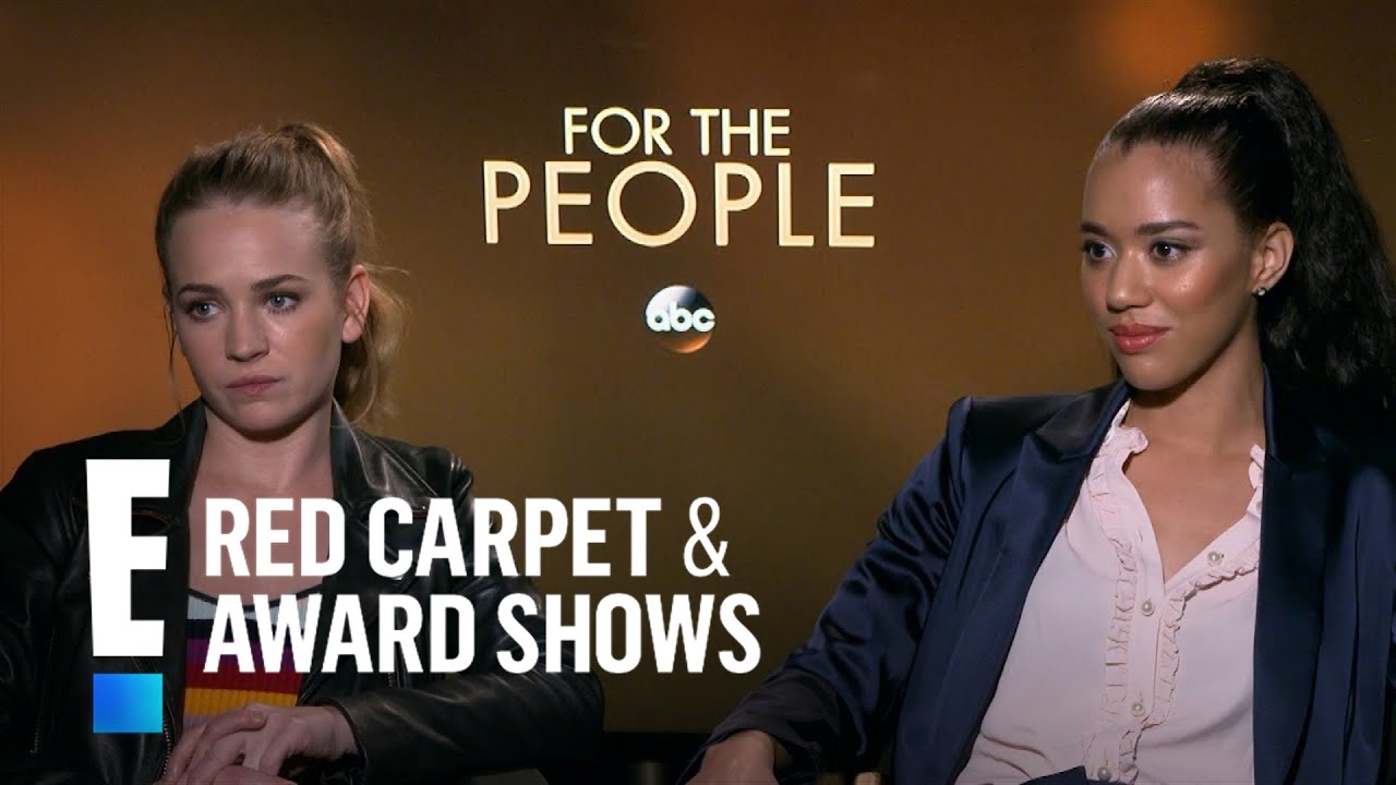 "For the People" Cast Proud of Onscreen Female Friendship | E! Red ...