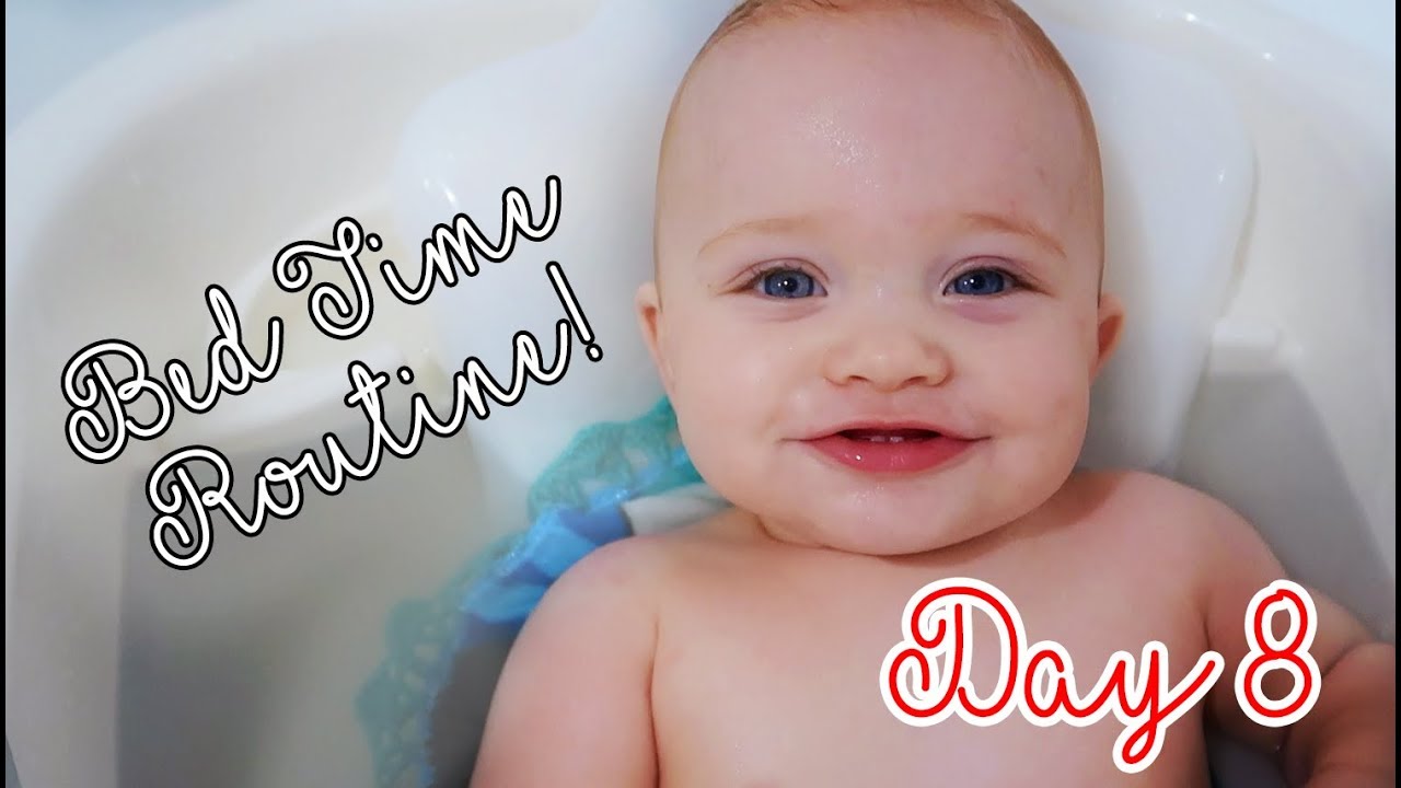9 Month Old Bed Time Routine! | VLOGMAS DAY 8 - YouTube