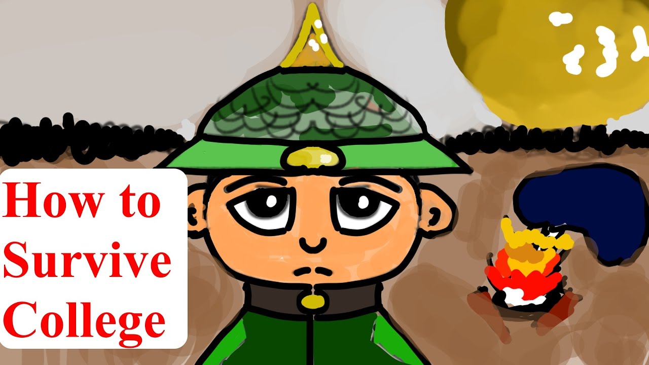 Survival Guide: How To Survive College (Animated) - YouTube