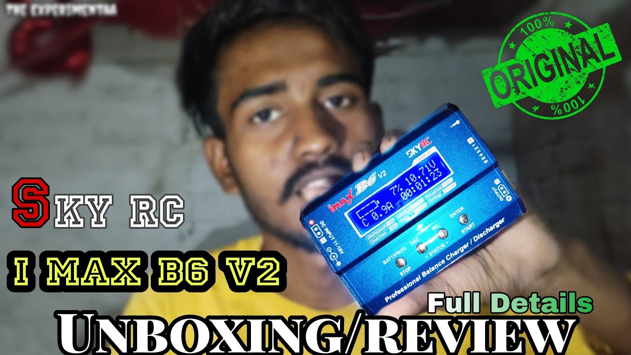 Unboxing the SkyRC Original IMax B6 V2 Lipo Charger: Revealing Its ...