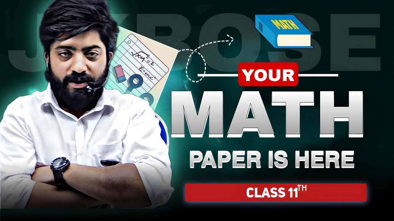 MATHS PAPER IS HERE CLASS 11TH /KASSA HOGA MATHS KA PAPER? - YouTube