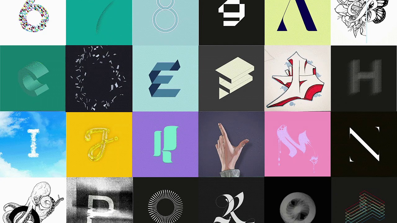 36 days of type - YouTube