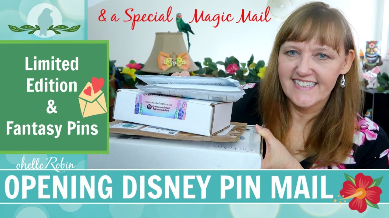 OPENING DISNEY PIN MAIL | Pin Purchases & Magic Mail! 💌 - YouTube