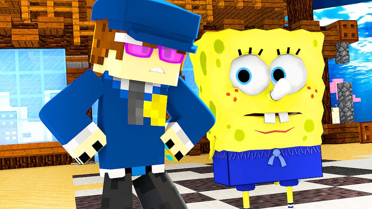 Most Wanted: SPONGEBOB SQUAREPANTS! (Minecraft Roleplay!) - YouTube