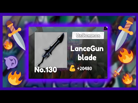 On Roblox Find The Swords Guide How to get Lance Gun Blade - YouTube