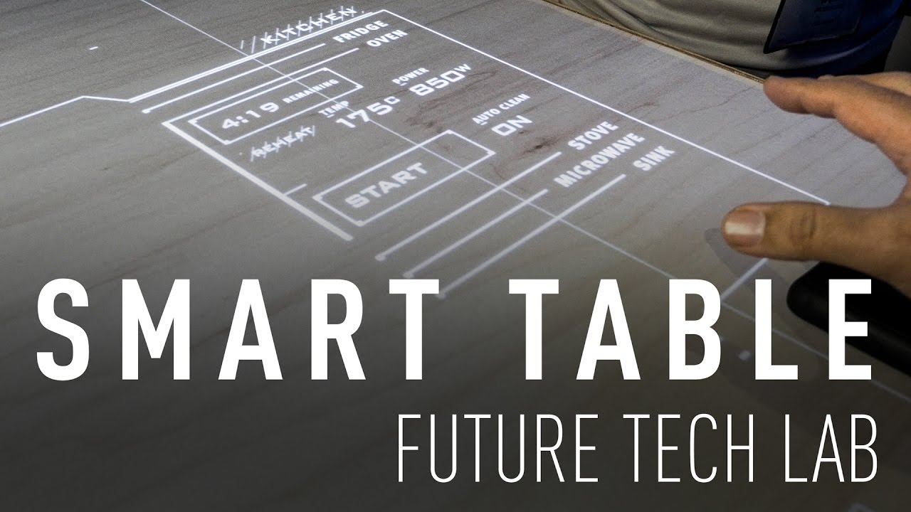 This Panasonic Smart Table Represents the Future of UX at CES 2017 ...