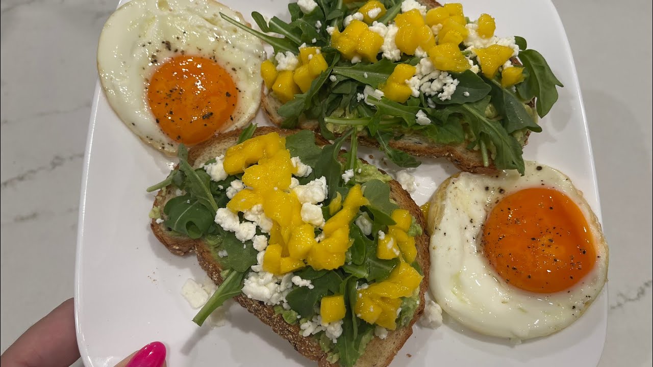 Avocado-Mango toast! Мой beauty заказ! Не лётная погода! - YouTube