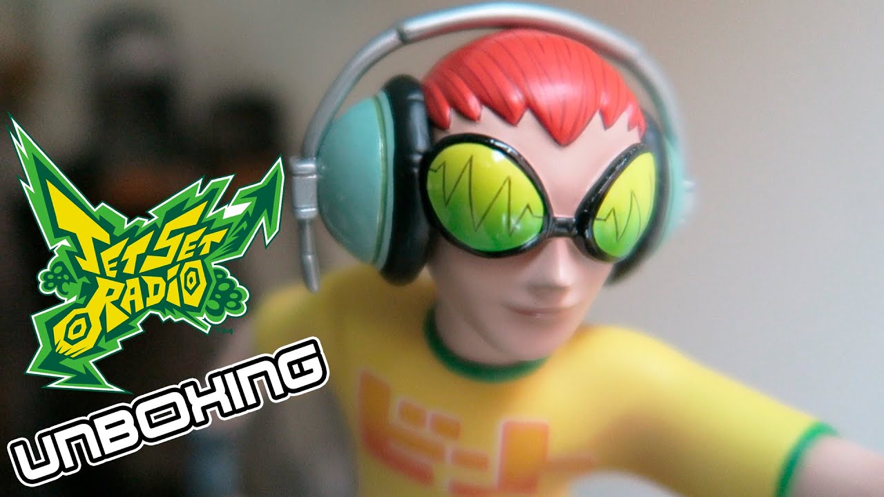 JET SET RADIO BEAT FIGURE UNBOXING & COLLECTION First 4 Figures - YouTube