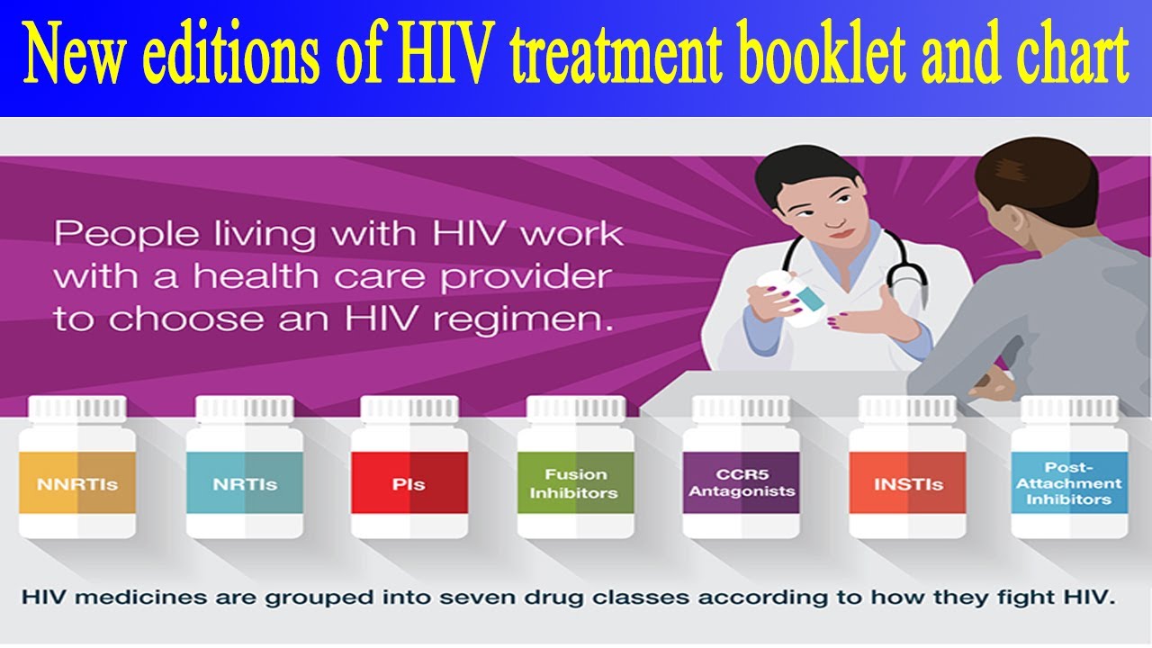 New editions of HIV treatment booklet and chart - YouTube