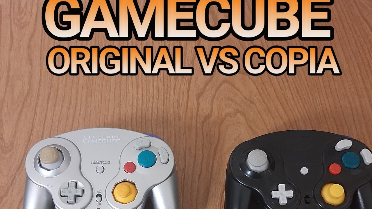 Comparativa joystick wireless gamecube original vs copia cual es mejor ...