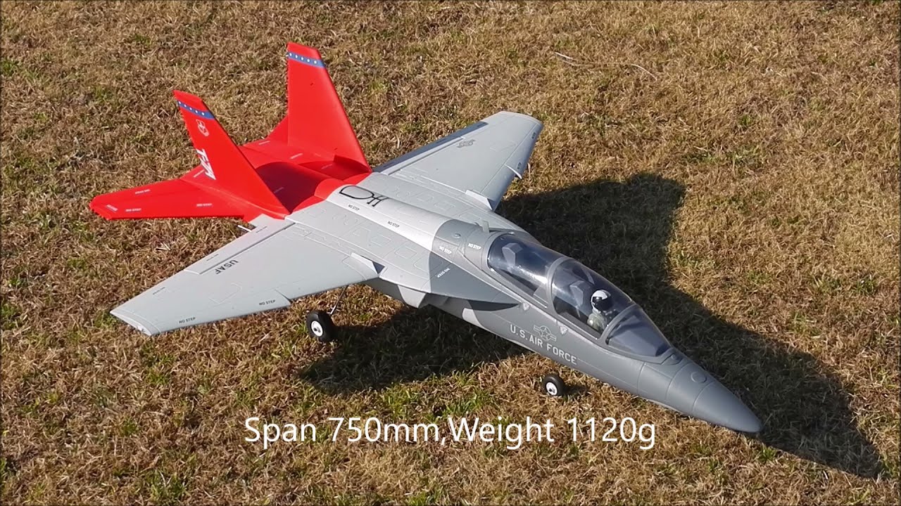 XFly Model T-7A Red Hawk 64mm EDF jet - YouTube