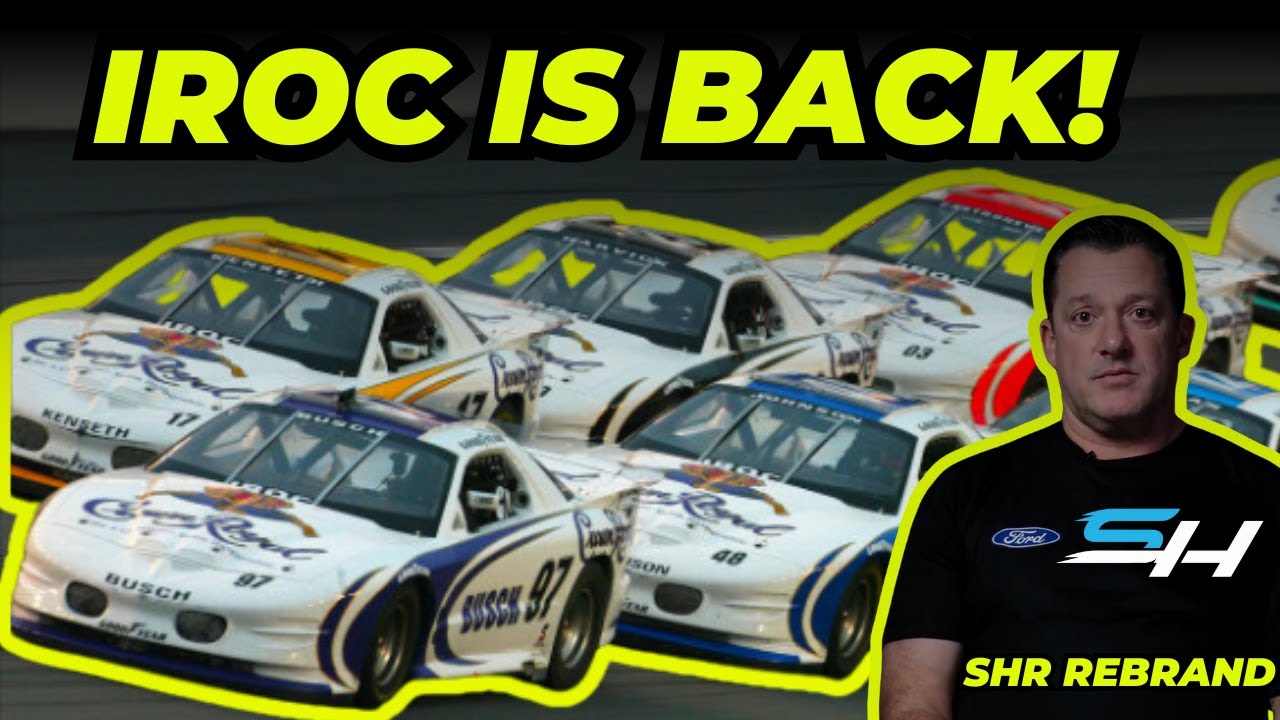 IROC Series Is Back! | Stewart-Haas Racing Rebrands NASCAR Logo - YouTube