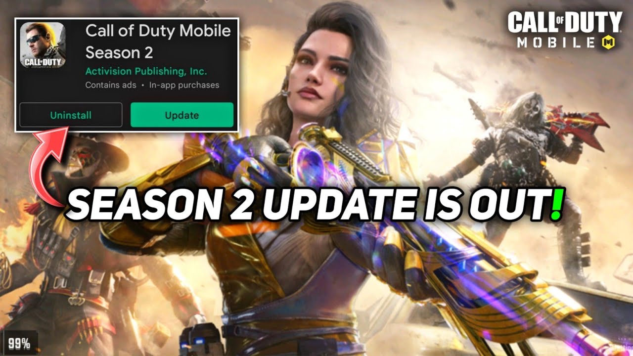 CODM Season 2 Update is out | 5 new this in season 2 Cod Mobile - YouTube