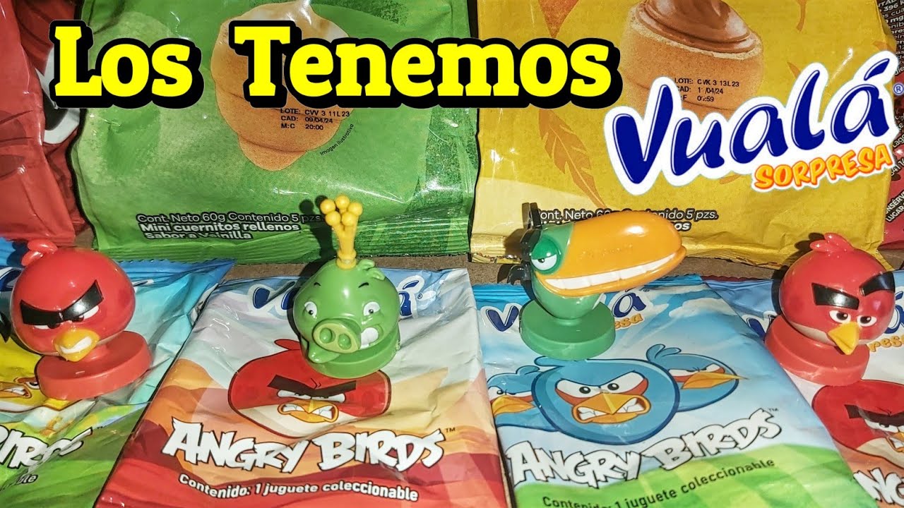 Abriendo Vuala Angry Birds/Tenemos Los 2 Red A Color/Hal El Tucan y El ...