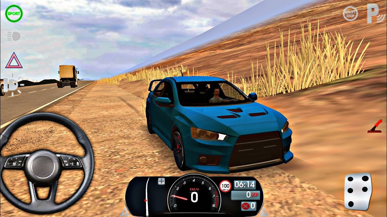 Mitsubishi Lancer Evolution - Driving School Sim 2023 - YouTube