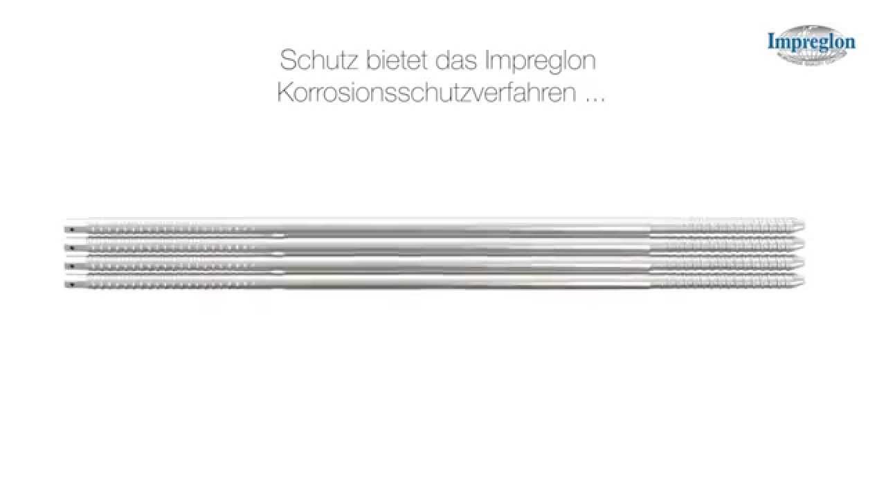 Impreglon FuseCoat Korrosionsschutz deutsch - SHERARDIZING - YouTube