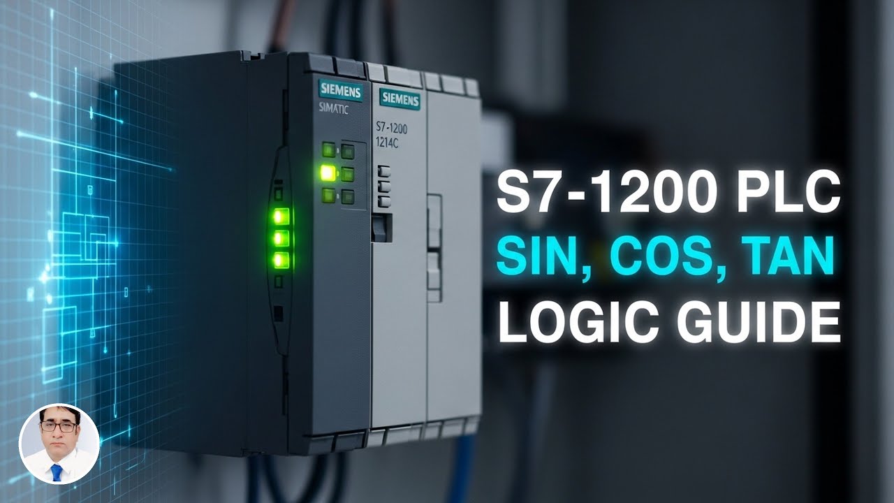 siemens plc s7-1200 how to use (SIN,COS,TAN) commands in Tia portal V16 ...