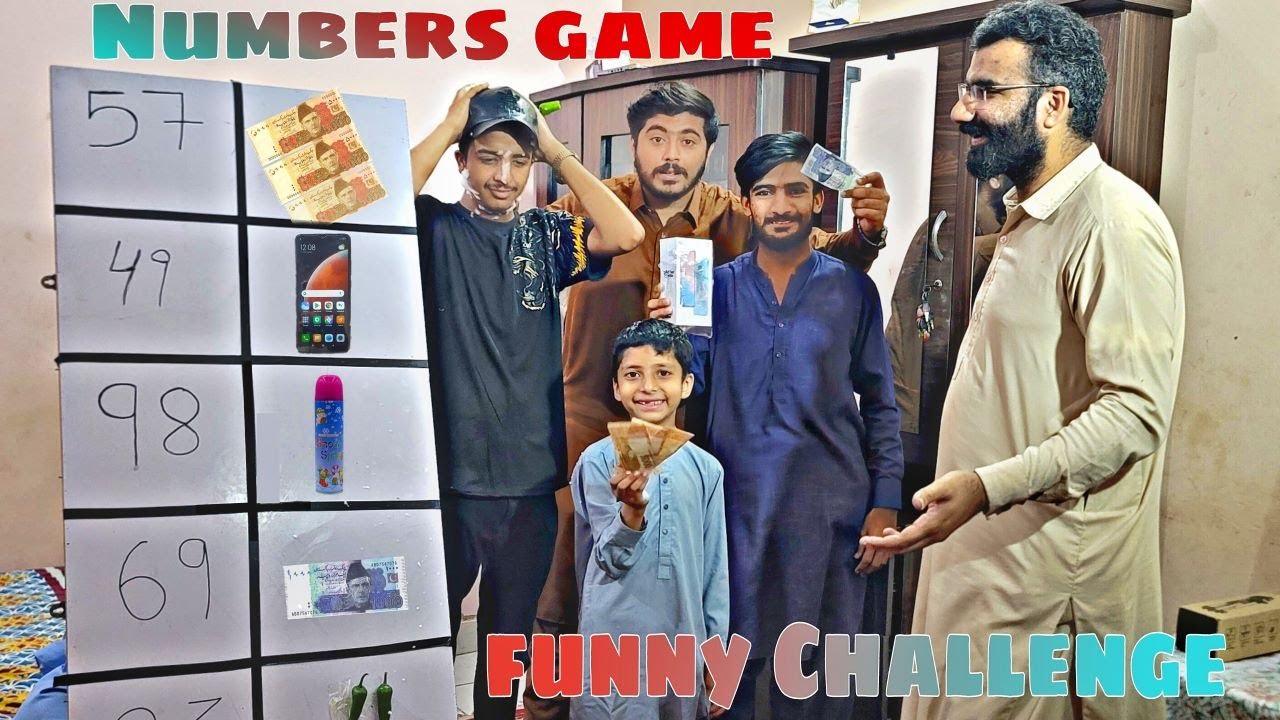 Numbers Game Funny Challenge || Challenger Boys || - YouTube