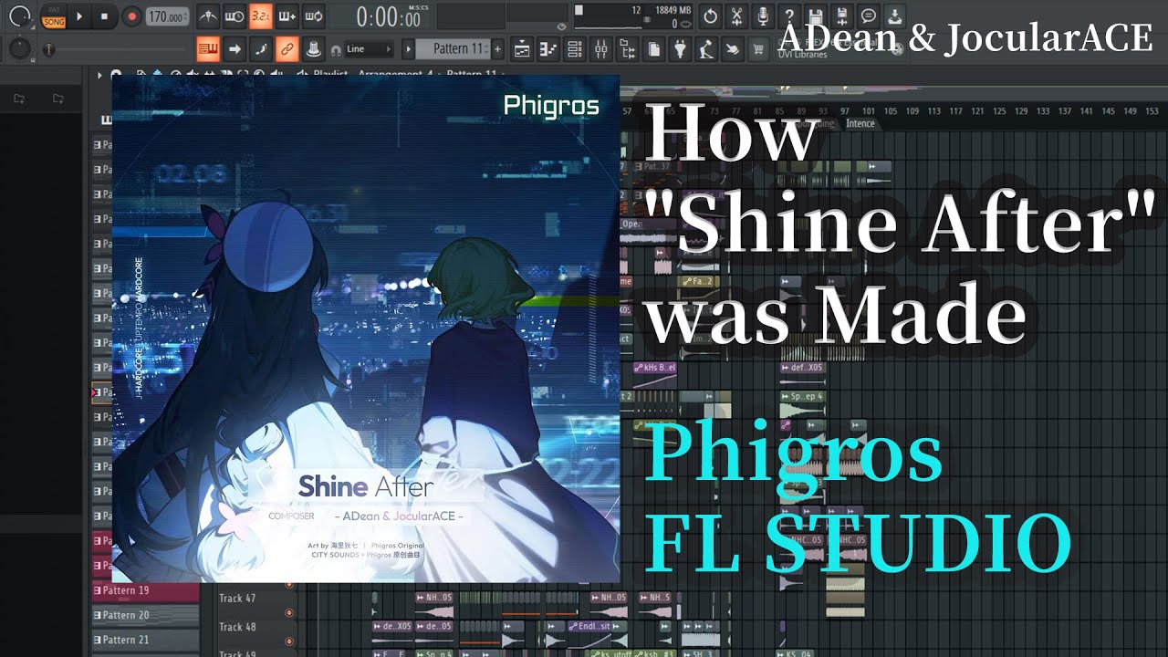 How "Shine After" was Made - Phigros - FLP PREVIEW - FL STUDIO - YouTube