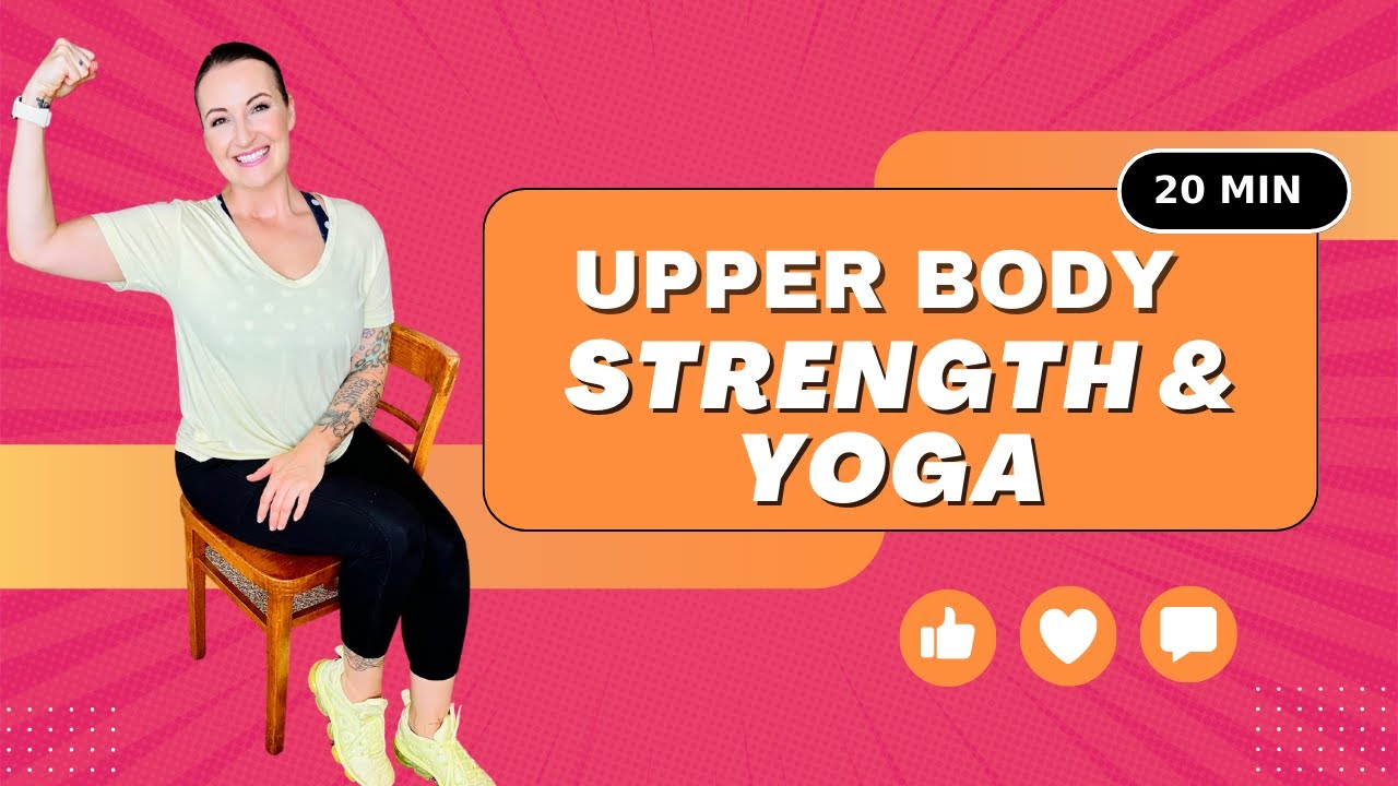 UPPER BODY WEIGHTS & YOGA: Low Impact Muscle Strength & Toning Paired ...