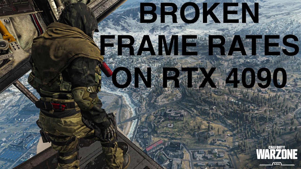 RTX 4090 - WARZONE - Season 1 - THE GAME IS BROKEN. Terrible Frame ...
