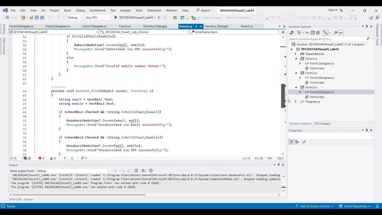 Programming-COMP212-Lab 2 - YouTube