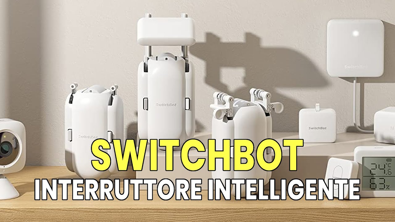 SwitchBot, interruttore intelligente wireless - YouTube