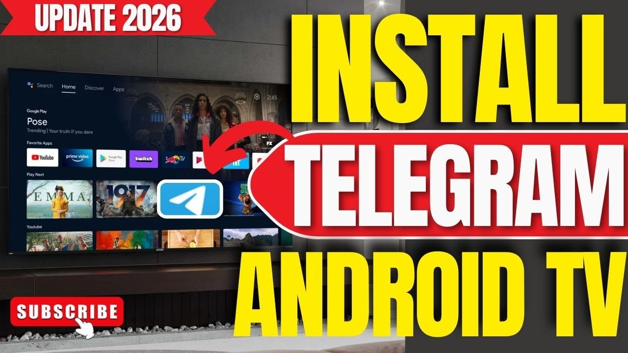 2026 UPDATE: How To Install Telegram App on ANY Android TV, TV Box or ...