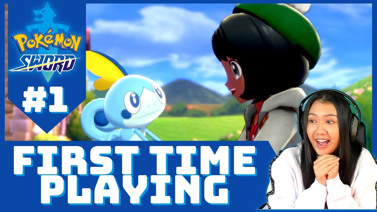 First time playing Pokemon Sword | Pokemon Sword and Shield | Gameplay ...