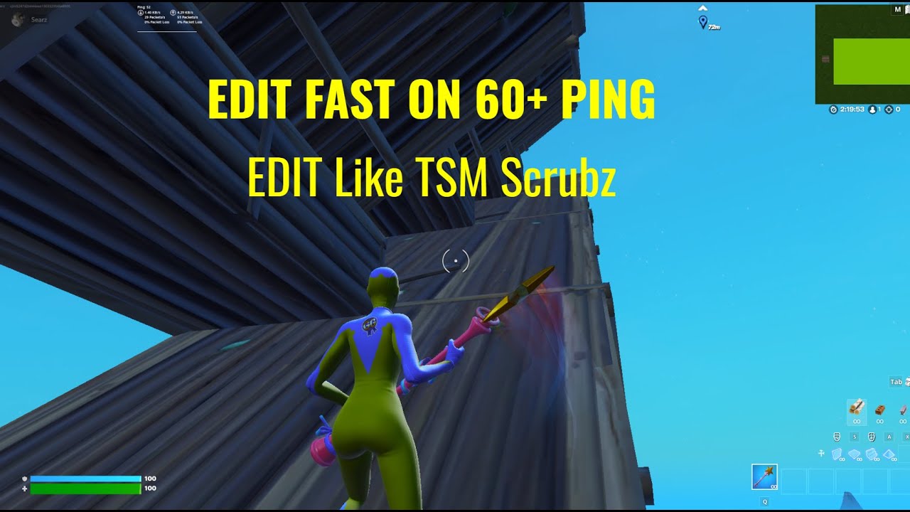 HOW TO EDIT FAST AND CONSISTENT ON HIGH PING - YouTube