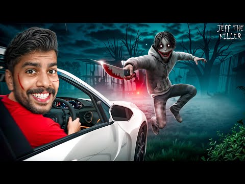 Epic Car Escape from JEFF THE KILLER House 🥵!!