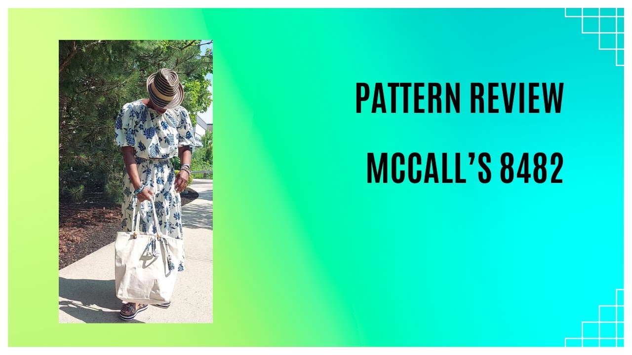 MCCALL'S 8482 |SKIRT AND TOP| PATTERN REVIEW - YouTube