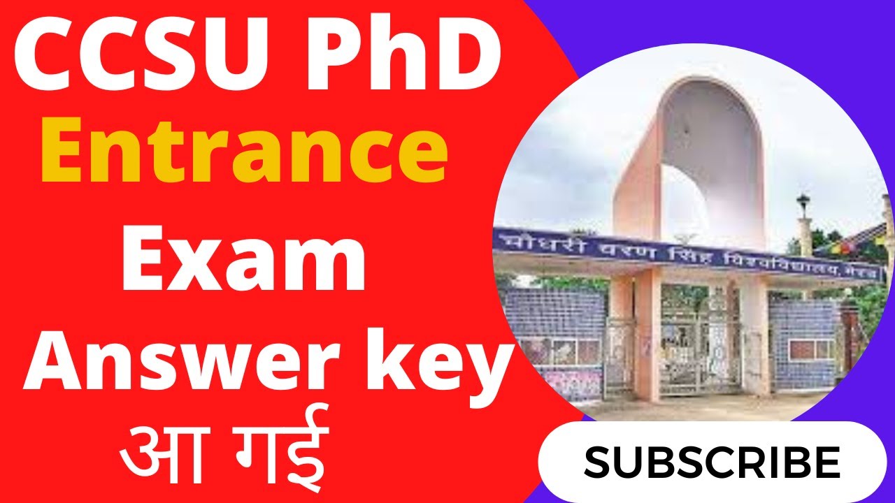 ccsu phd entrance exam answer key | ccsu phd entrance exam answer key ...