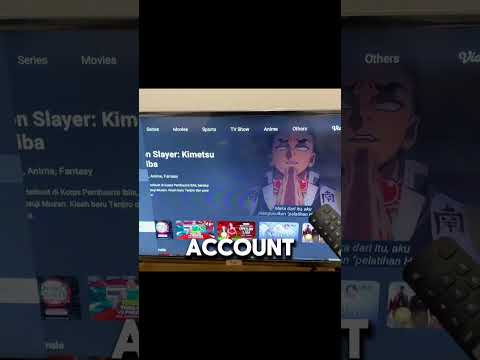CARA LOG OUT AKUN VIDIO DI ANDROID TV