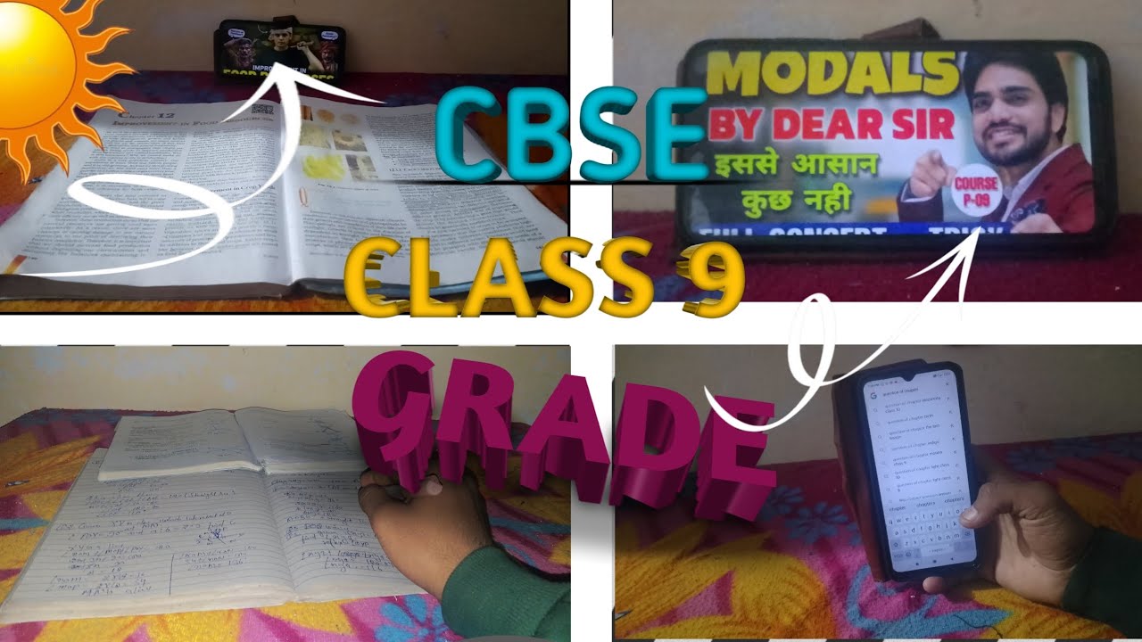 CBSE Class 9 Grade. Class 9 Study Vlog 😃 9 Grade Study Vlog. - YouTube