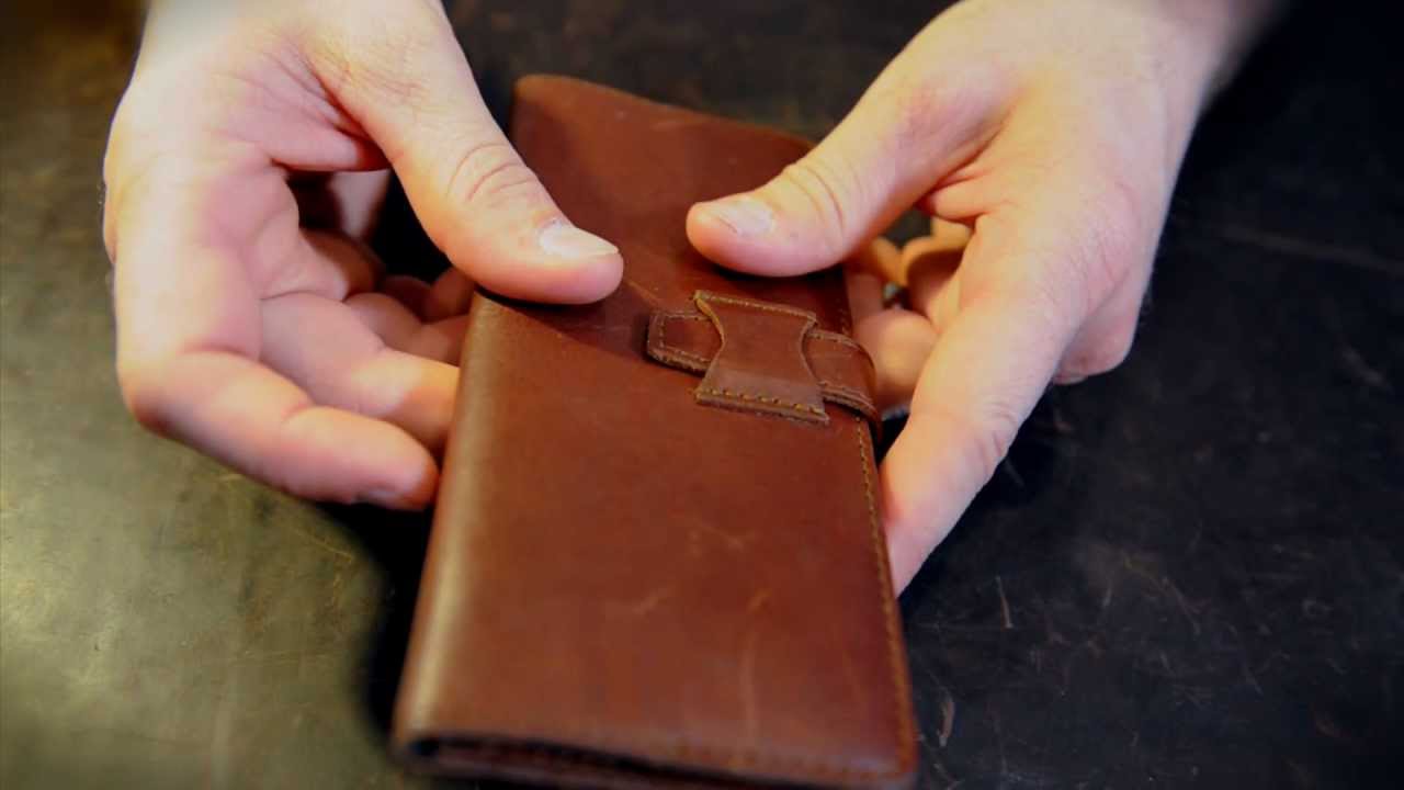 Leather Slim Wallet, Saddleback Leather Co. - YouTube