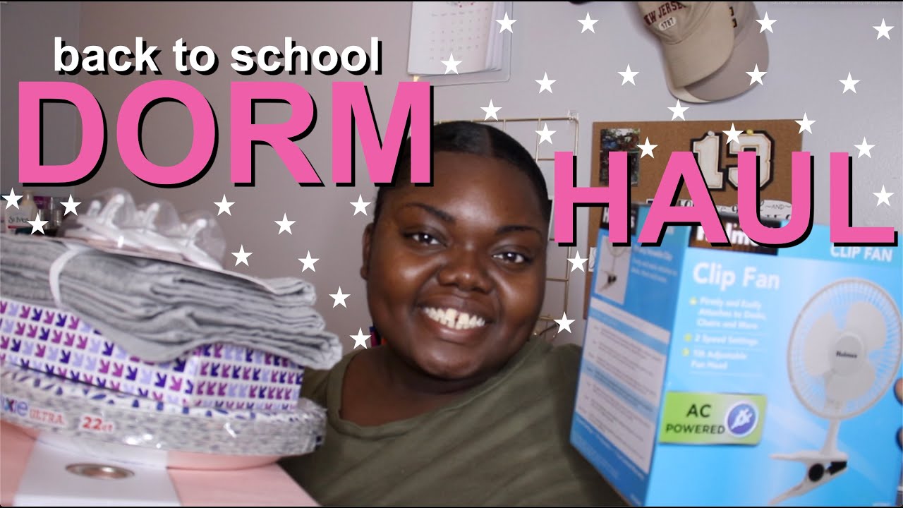 COLLEGE DORM HAUL!! 2019 - YouTube