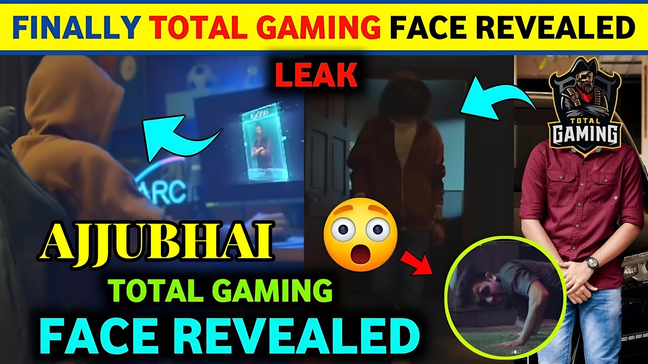 Finally Total Gaming Face Reveal Teaser 😲| Ajju bhai Face Reveal Teaser ...